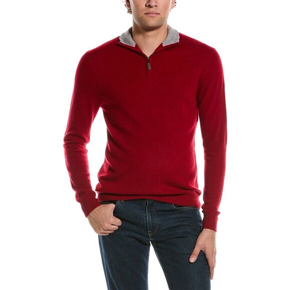 Qi Cashmere | Sweaters | Qi Cashmere 4zip Cashmere Mock Sweater | Poshmark